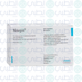 مينوغون - menogon | دواعي الاستعمال والاثار الجانبية | الطبي
