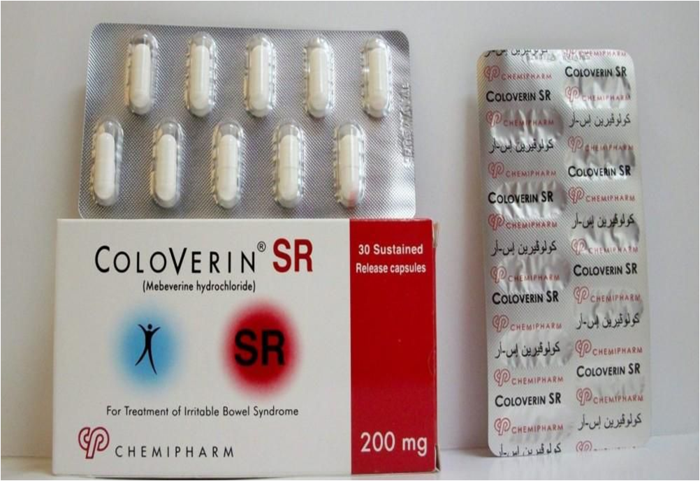 دواء كولوفيرين اس ار، قولون العصبي امساك| الطبي coloverin sr | الطبي