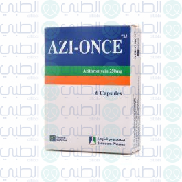 دواعي الاستعمال والاثار الجانبية | AZI-ONCE capsule أزي-ونس | الطبي