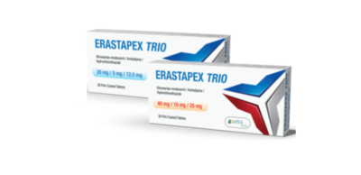 إراستابيكس تريو Erastapex Trio ارتفاع ضغط الدم| الطبي | الطبي